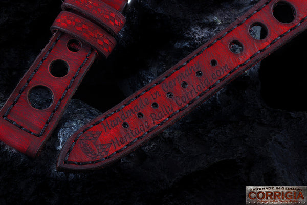 Replacement leather strap for Rolex Submariner / Omega Speedmaster ...