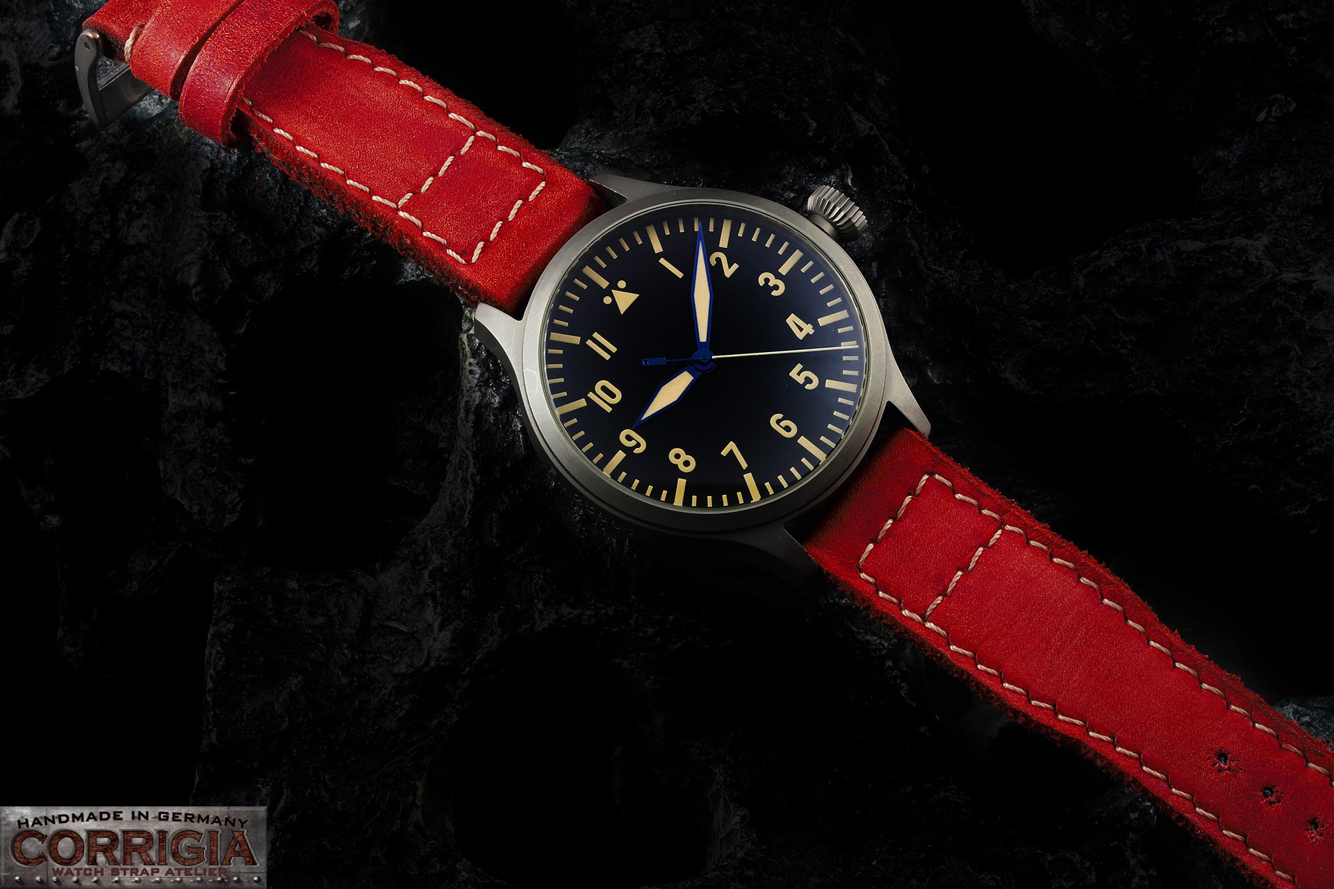 Leather Strap for Big Pilot Watch Straps Bands – CORRIGIA